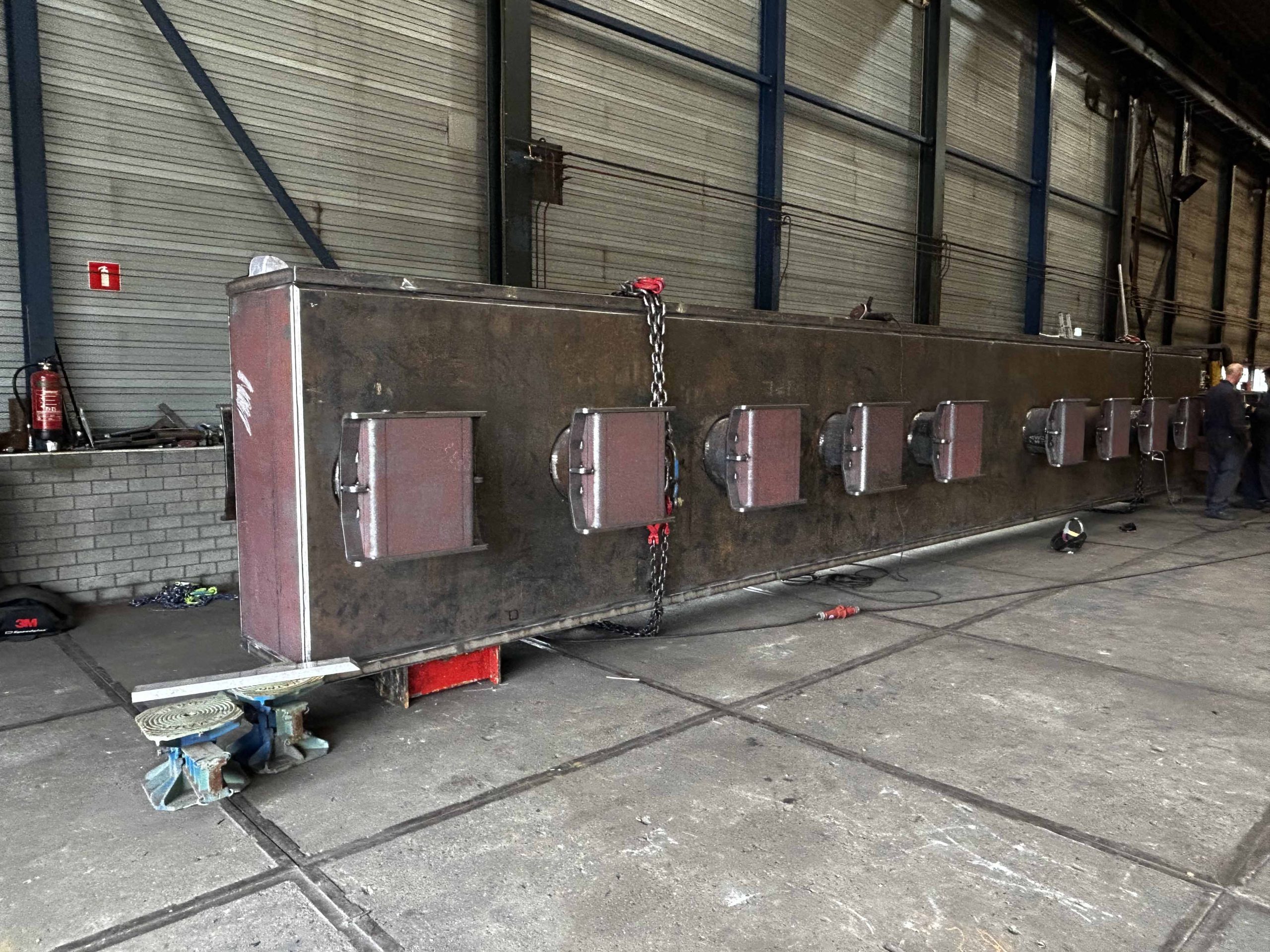 Groot project voor Machinefabriek Hijsbalk 750T - Elzinga Machinefabriek